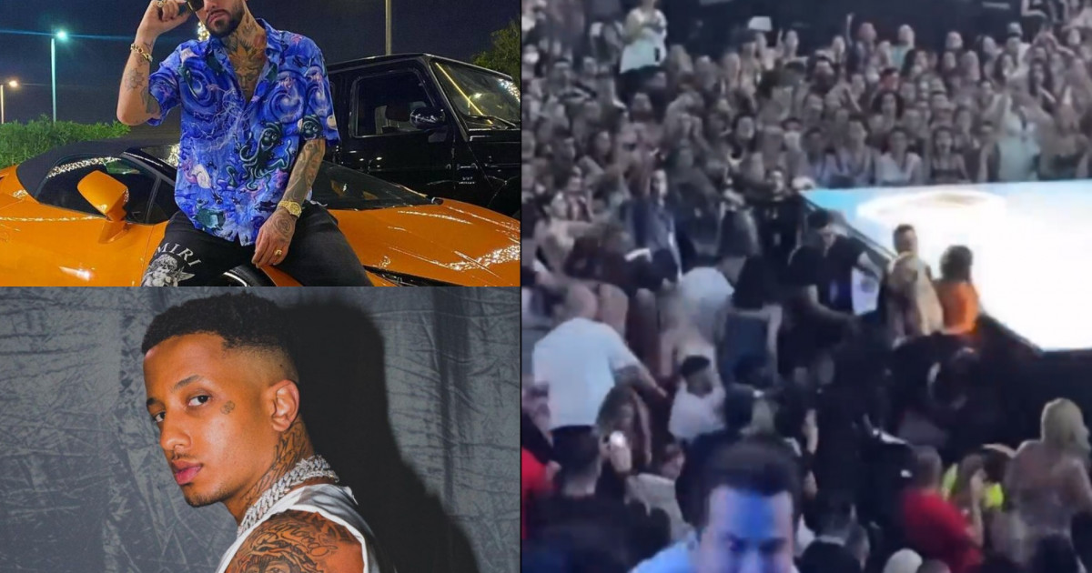 ΒΙΝΤΕΟ: Ο άγριος τσακωμός Snik και Light ενώ τραγουδούσε η Τάμτα | Ant1 Live